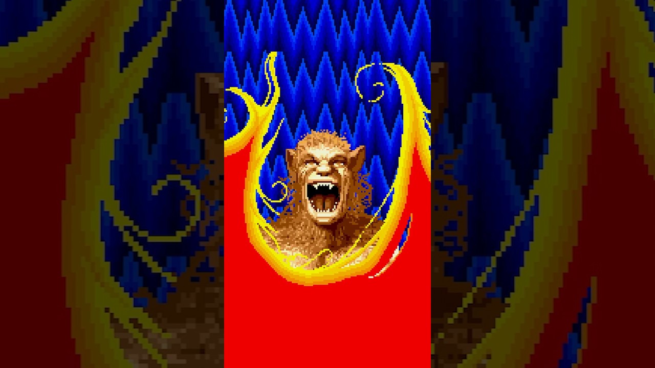 16 BITS vs 128 BITS 🐺 #alteredbeast #megadrive #ps2