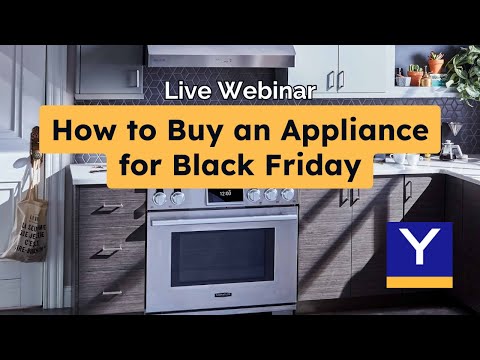 How to Buy an Appliance for Black Friday