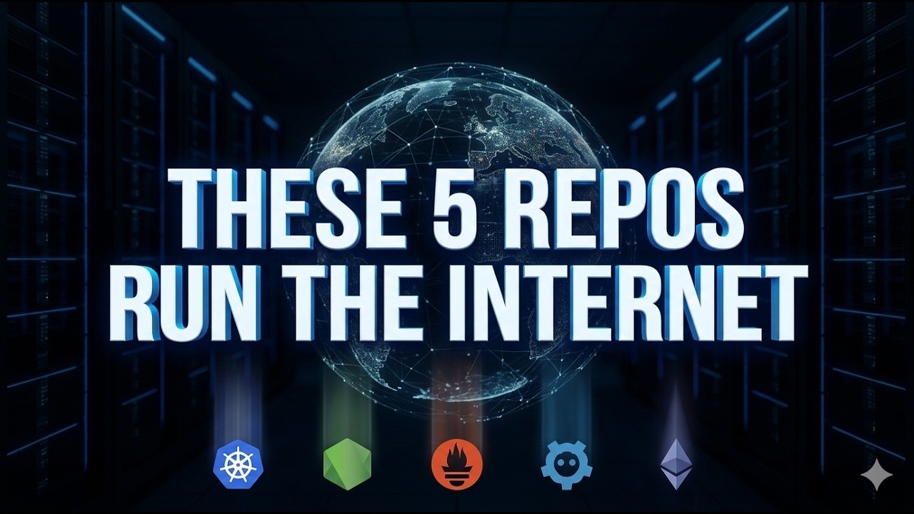 Github Trends Daily: 5 Repos That Secretly Power the Entire Internet #GitHub #OpenSource #kubernetes