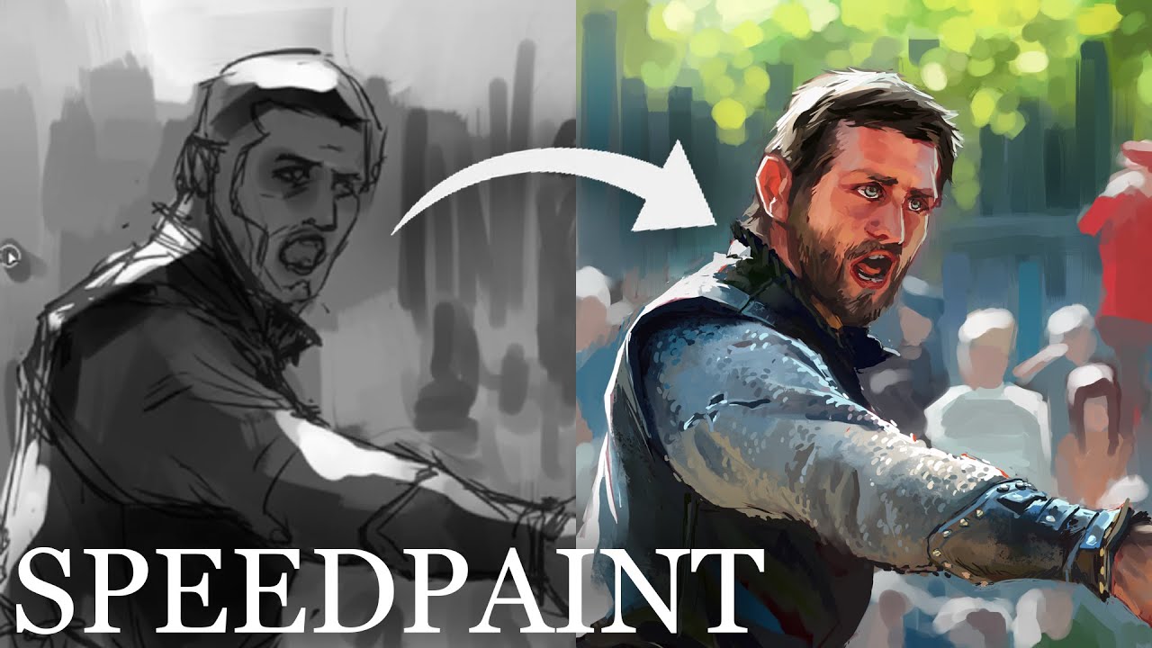 Tournament Knight | Speedpaint Timelapse