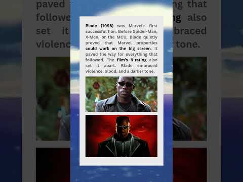 How Blade Saved Marvel and Changed Superhero Cinema