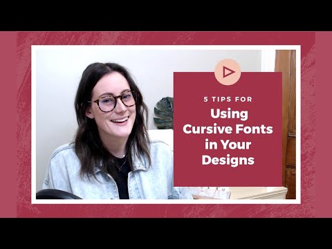 5 Tips for Using Cursive Fonts in Your Designs