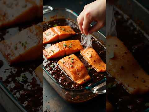 Teriyaki salmon. #seafood