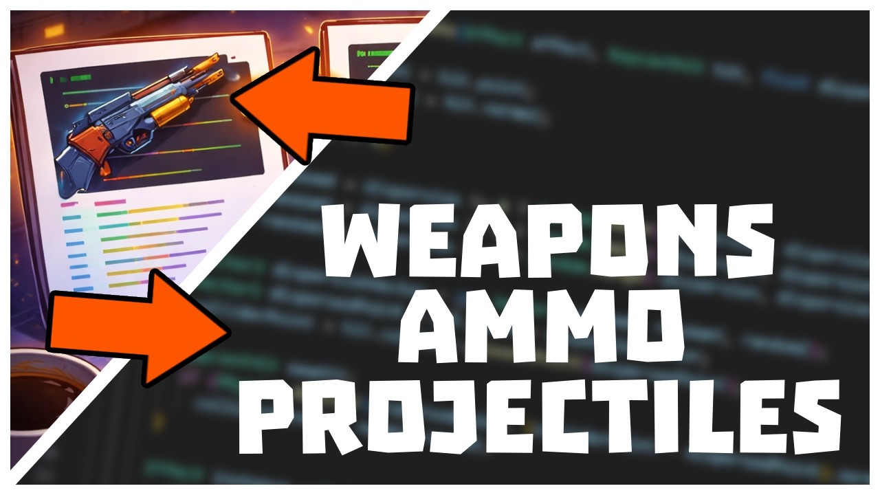Step By Step Walkthrough : Weapons, Ammo And Projectile Class in Unity