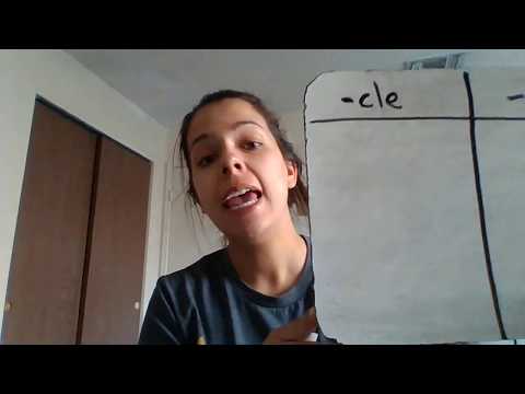 Spelling Patterns: -cle and -cal