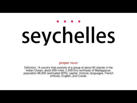 How to pronounce seychelles - Vocab Today