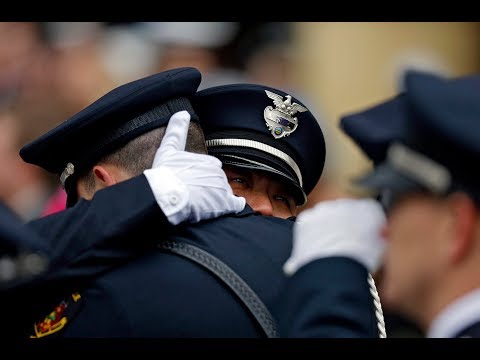 Thousands gather for funeral to honor fallen Westerville officers