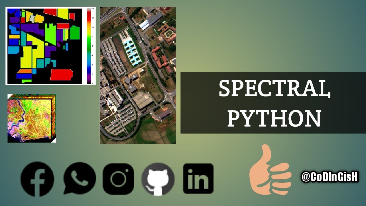 Spectral Python Basics Part-1 || Machine Learning
