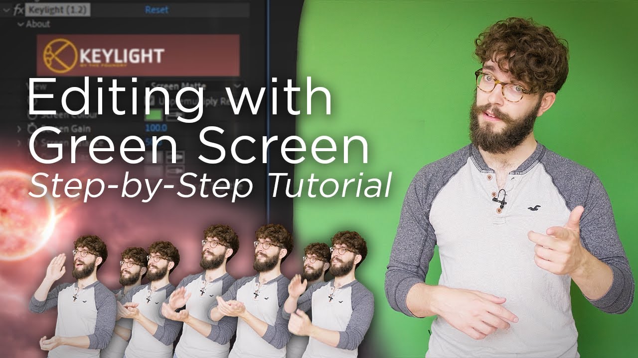 Editing with Green Screen | Step-by-Step Tutorial