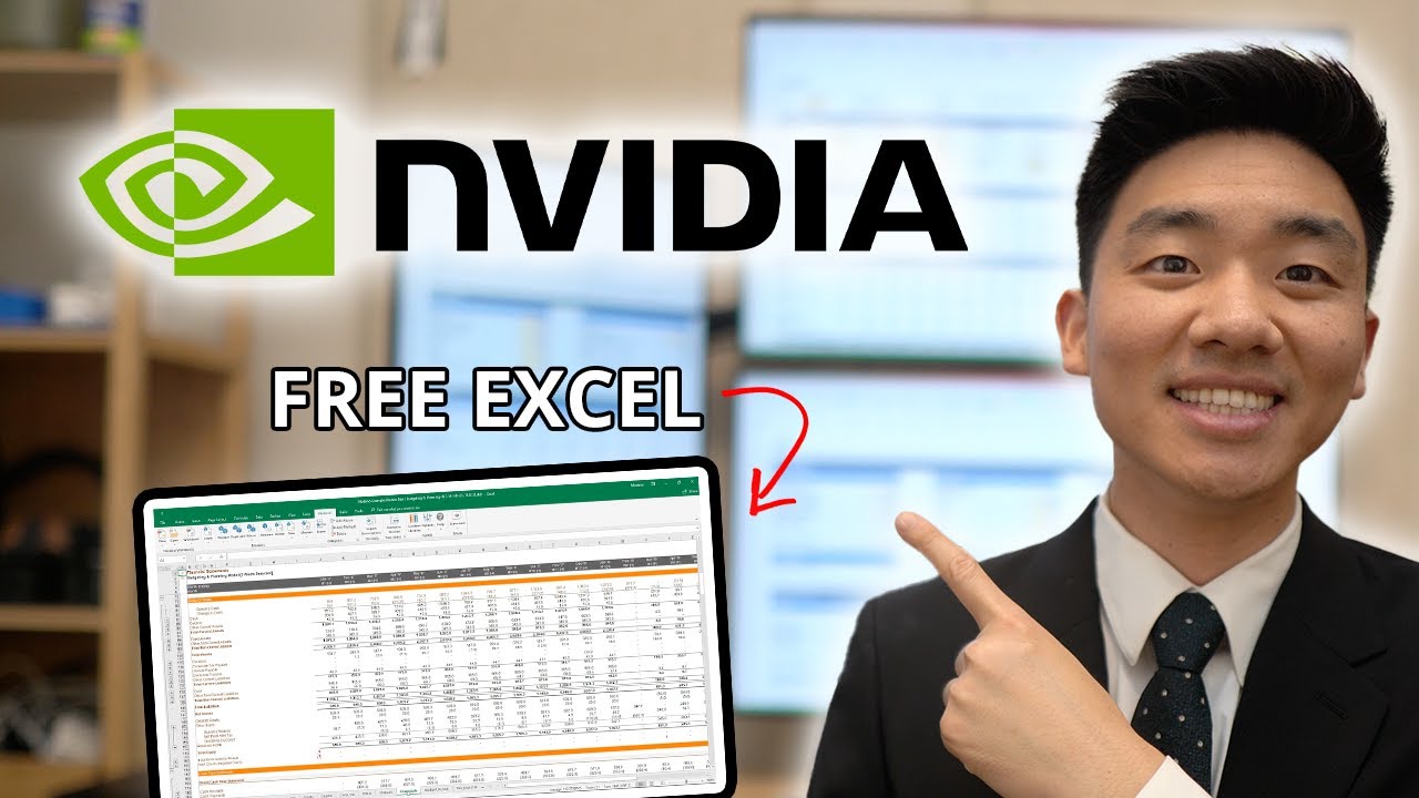 2024 NEW NVIDIA DCF Valuation Model Built From Scratch | FREE EXCEL INCLUDED