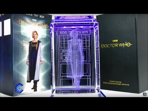 DOCTOR WHO 13th Doctor Crystal Tardis Review | Votesaxon07