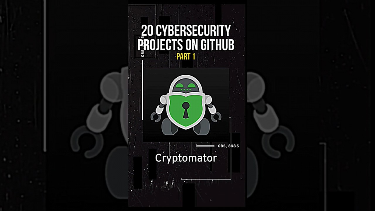 20 Cyber Security Projects on GitHub #cybersecurity #robasabid