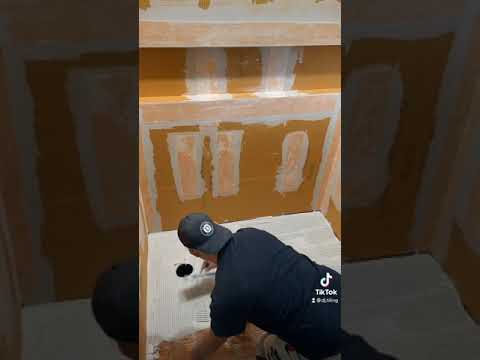 Schluter shower pan tutorial