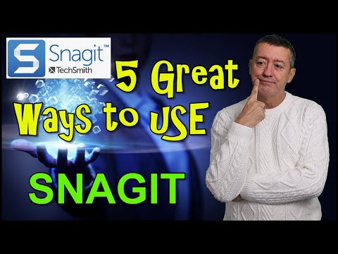 5 Great Ways To Use SnagIT #snagit #screencapture