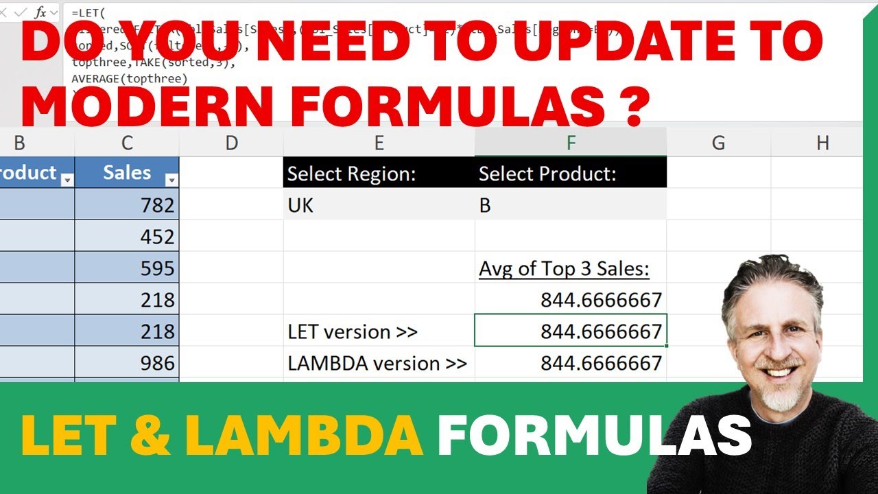 ⭐Make these Improvements to Your Formulas with LET & LAMBDA