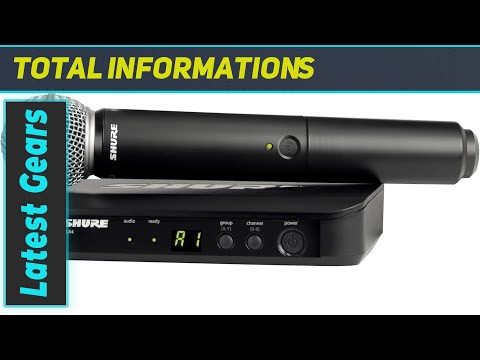 Shure BLX24/SM58 Wireless Mic: Uninterrupted Performance