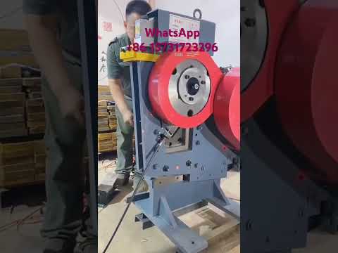 Punching and shearing machine for channel steel and angle steel plate, made in China
