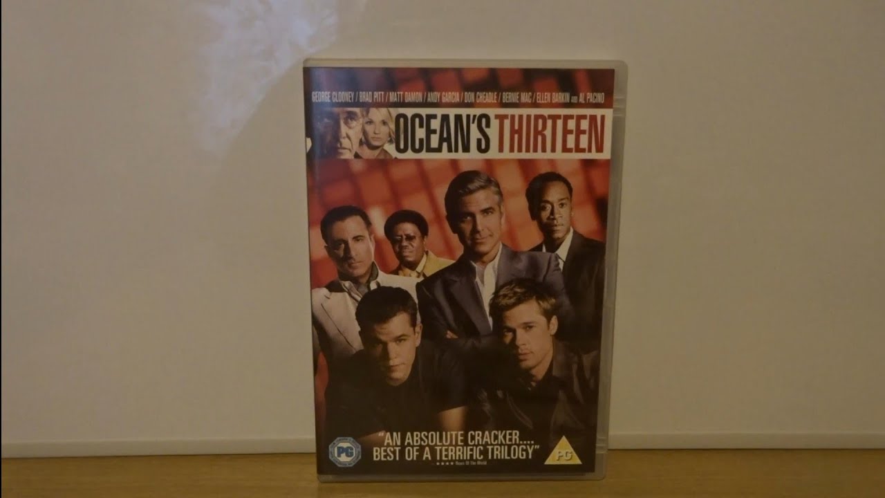Ocean's Thirteen (UK) DVD Unboxing