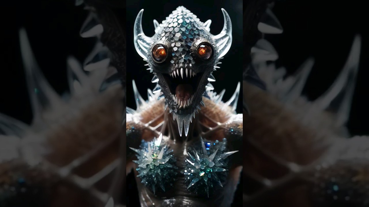 Ice Menace: Exploring The Ice Monster! 🥶😱 #youtubeshorts #stablediffusion Code: ICE_0019