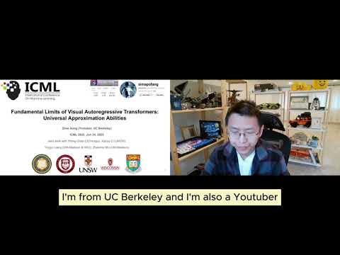 ICML 2025 5mins video: Fundamental Limits of Visual Autoregressive Transformers: Universal