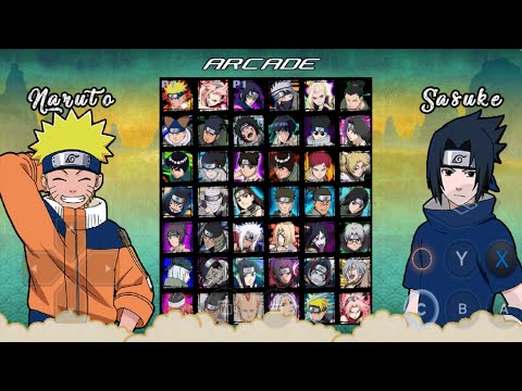 Naruto Real Mugen 3D - Gameplay (Exagear Android)
