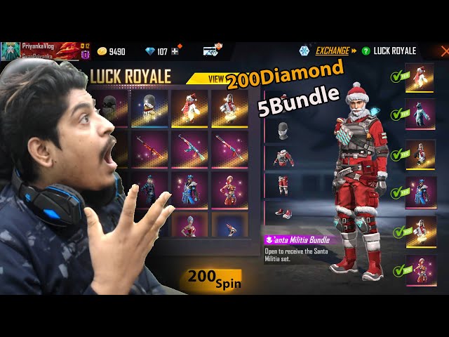 Free Fire Winter Fest: How to get Old Man's mask and gun skin rewards