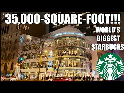 STARBUCKS RESERVE ROASTERY |WORLD's BIGGEST STARBUCKS in CHICAGO