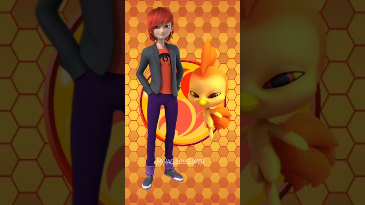 Miraculous Characters use Rooster miraculous #miraculous #ladybug #catnoir