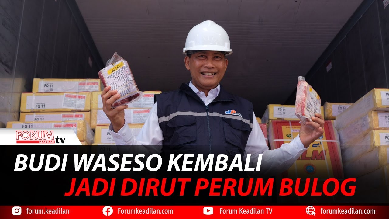 BUDI WASESO KEMBALI DIPILIH JADI DIRUT PERUM BULOG