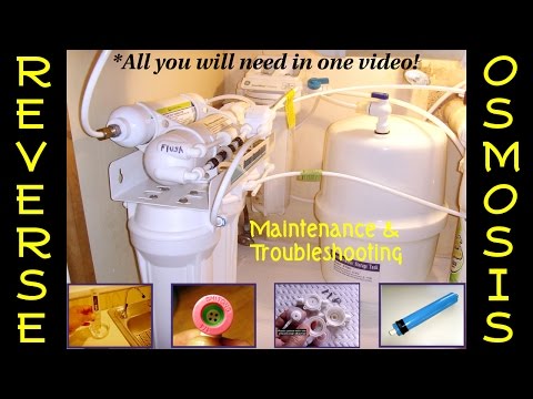 REVERSE OSMOSIS(RO) ~ Troubleshooting & Repair(Step By Step)