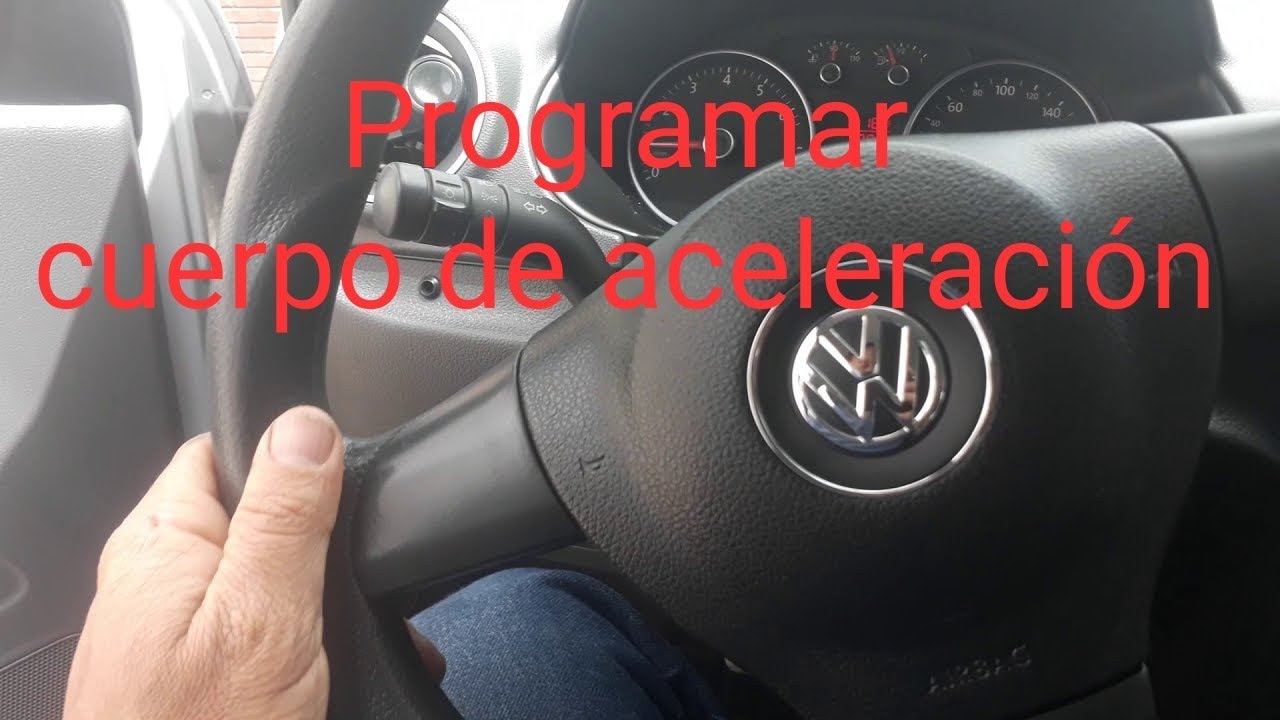 Program the electronic throttle of the VW Gol. Don't pay for That, it's very easy.