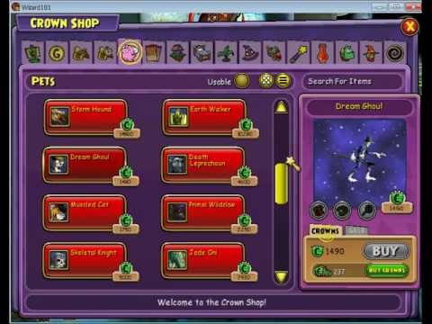 wizard101 how to get expensive crown pets with cheap price