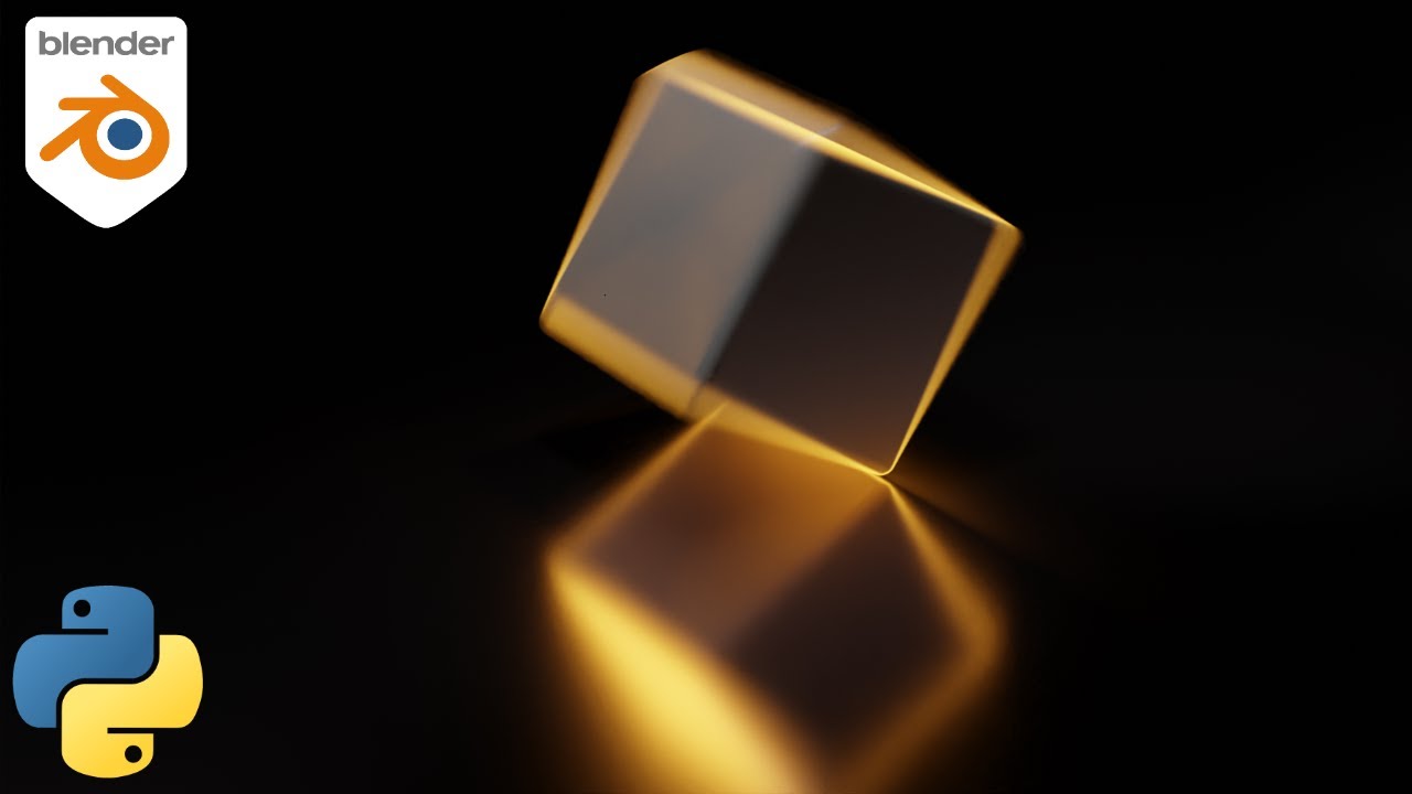 Beginner Blender Python Tutorial: Rolling Cube (Part 1)