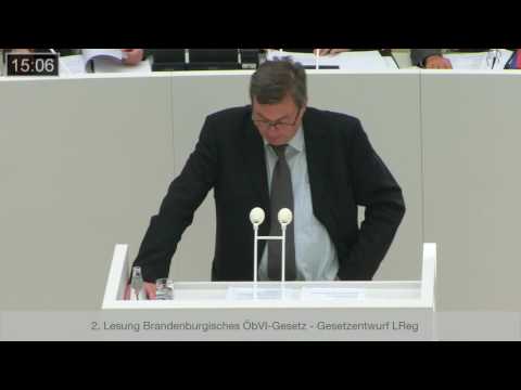 Thomas Jung zum Brandenburgisches ÖbVI-Gesetz - BbgÖbVIG