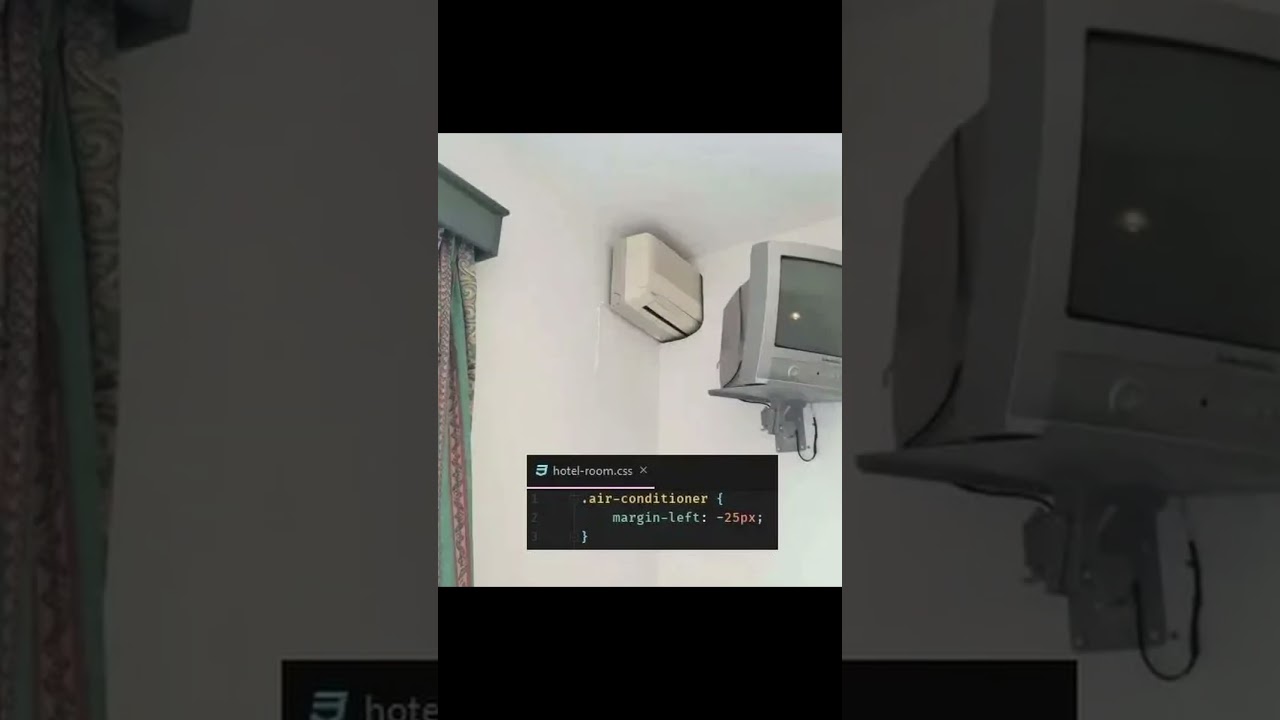 CSS Margin-Left 😂 Hotel Room Interior Design Gone Wrong | Programmer Humor #codingmemes