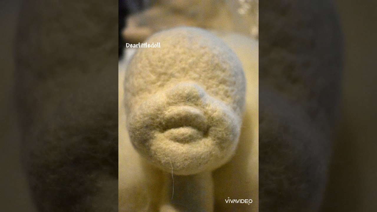 Making waldorf doll head