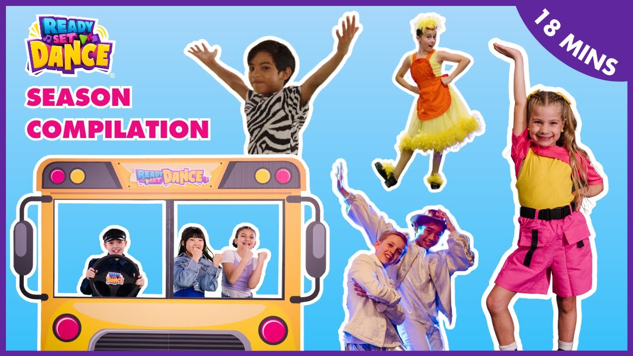 Season Compilation | Preschool Dance | Learn To Dance | Kids Songs by READY SET DANCE