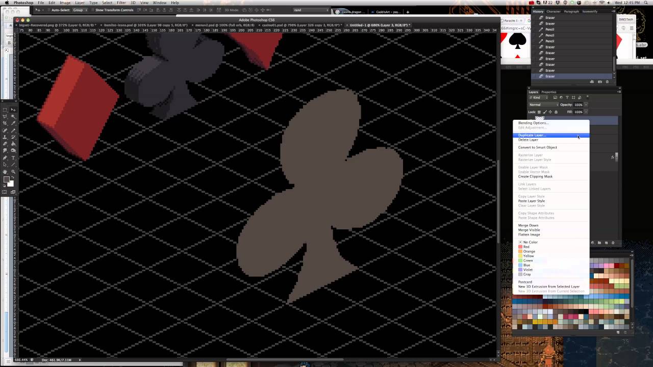 Flat Image To Isometric Asset