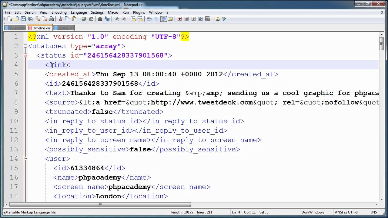 jQuery Tutorials: Reading XML files with jQuery (Part 2/2)