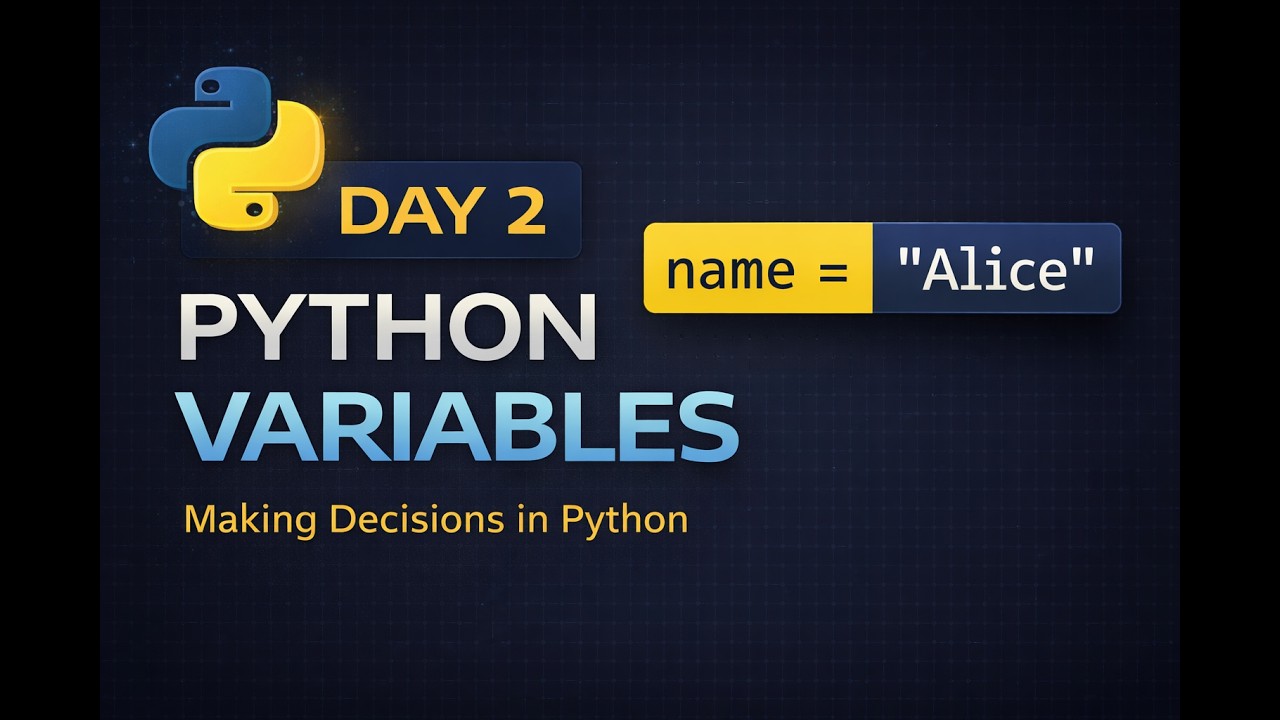Python Variables & Data Types Explained for Beginners | Day 2  | Learn Python Step by Step