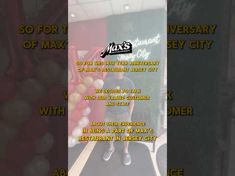 #MaxsJerseyCity14thYear #Anniversary #MaxsRestaurant #ComeHomeToMax #GameOn #FilipinoFood #NewJersey