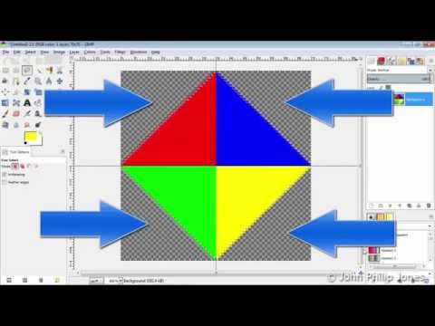 GIMP How to make a Transparent ICON