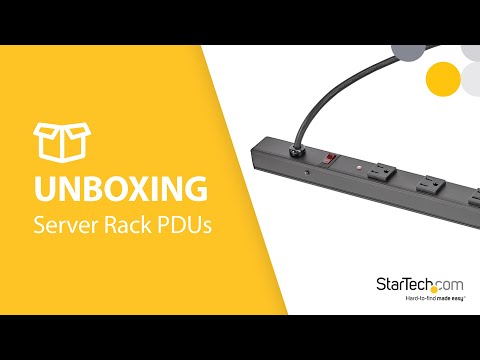 StarTech.com - RKPW081915 - Horizontal Rack Mount PDU with 8 Outlet and Surge Protection - Rack ...