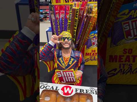 Macho Man Slim Jim 「ビーフジャーキーと有名レスラーのコラボ」