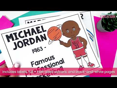 Black History Month Bulletin Board | Famous African Americans | February