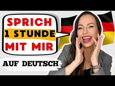 🗣️Sprich mit mir: 1 Stunde Deutsch lernen (verbessere Aussprache und deinen Wortschatz)