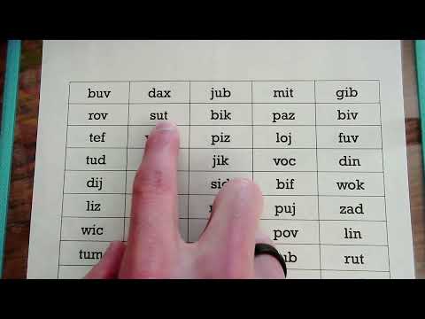 Nonsense Word Practice for Parents | How to Do NWF Fluency | Dibels mClass Practice