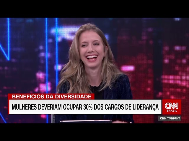 CNN Tonight: mulheres deveriam ocupar 30% dos cargos de liderança | CNN ...