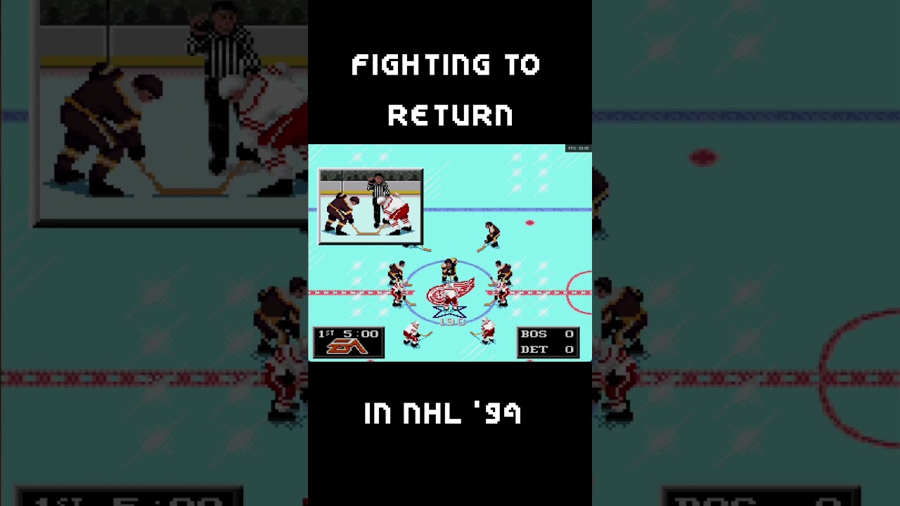 NHL '94 FIGHTING RETURNS?! Sega Genesis Modding Magic! 🏒🔥