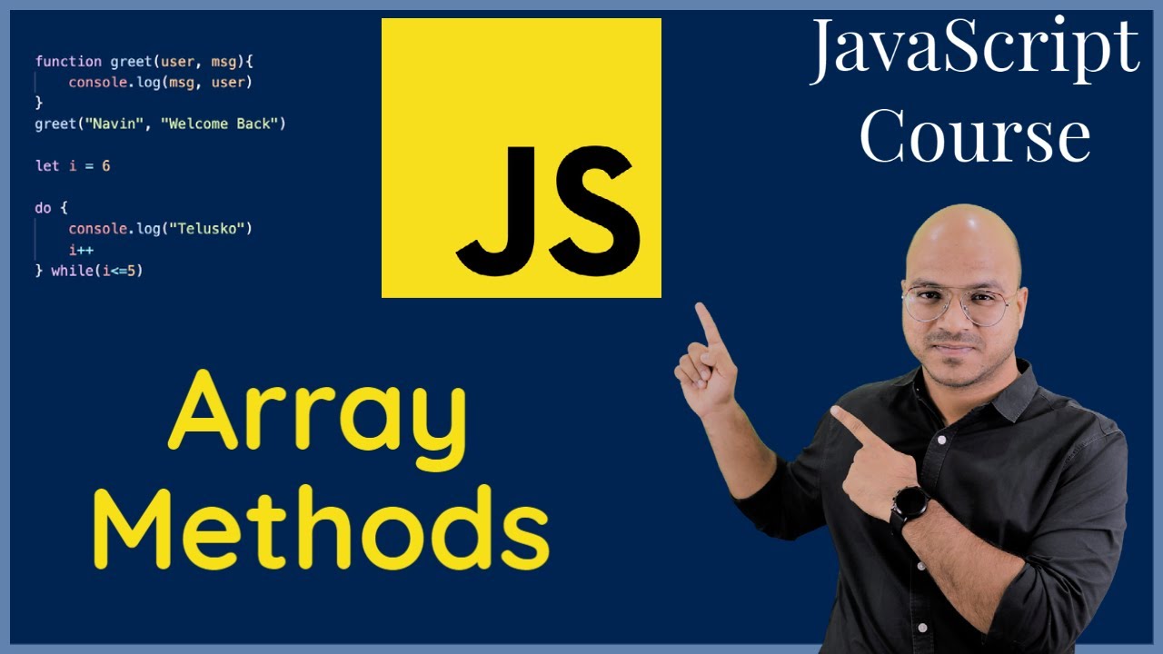Array methods in JavaScripts
